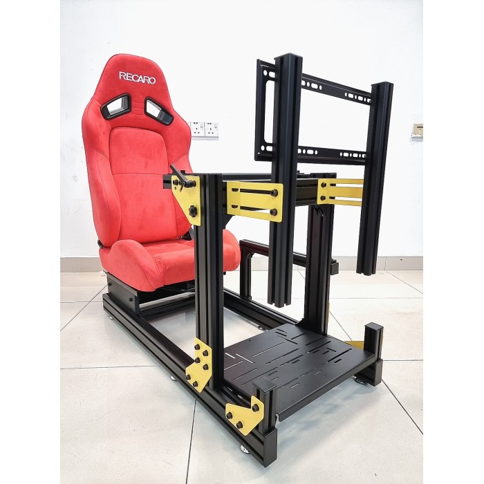 [FULL RIG] GT1 Aluminium 4080 High Profile Cockpits Simulator Sim ...