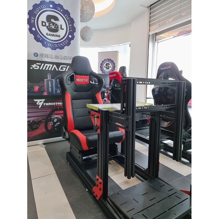 [FULL RIG] GT1 Aluminium 4080 High Profile Cockpits Simulator Sim ...