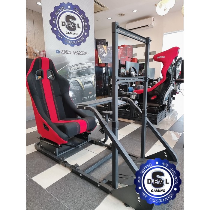 HYPER NOVA COCKPIT SIM RACING RACK X COCKPIT FOLDABLE STAND FANATEC ...