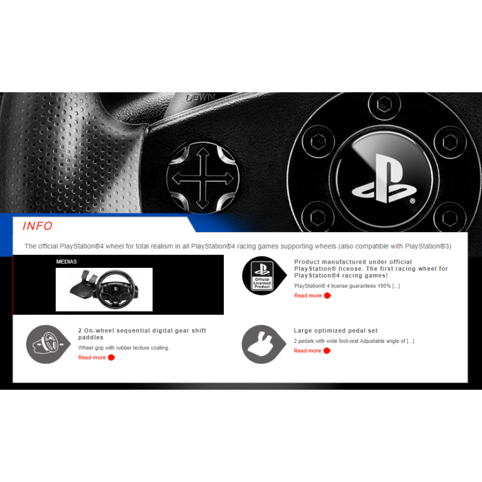 [LOCAL] Thrustmaster T80 GAMING Steering Wheel PS3 PS4 PS5 PC SUPPORT ...