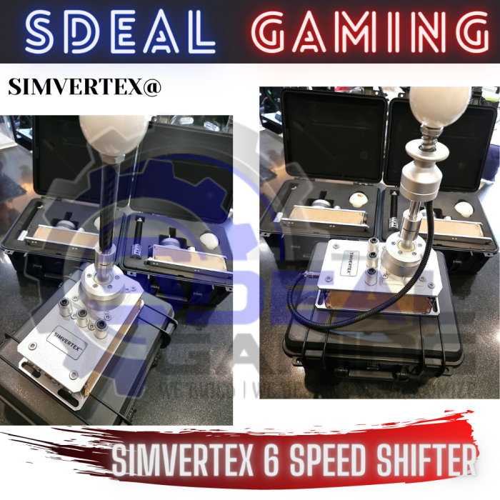 SIMVERTEX 6~10 SPEED H PATTERN GEAR SHIFTER