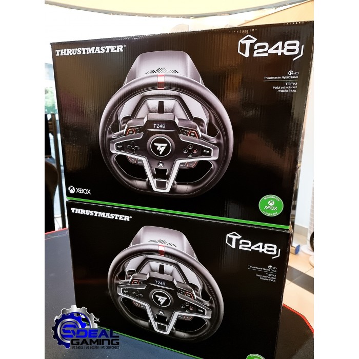[XBOX] THRUSTMASTER T248 MASTER TRACK STEERING WHEEL ALL GAME SUPPORT ...