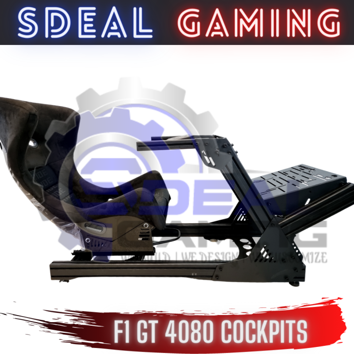 F1 GT 4080 SIM RACING F1 STYLE POSITION COCKPITS