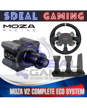 [VERSION 3] MOZA RACING R9 V2 DIRECT DRIVE (9NM) BASE COMPLETE ECO ...