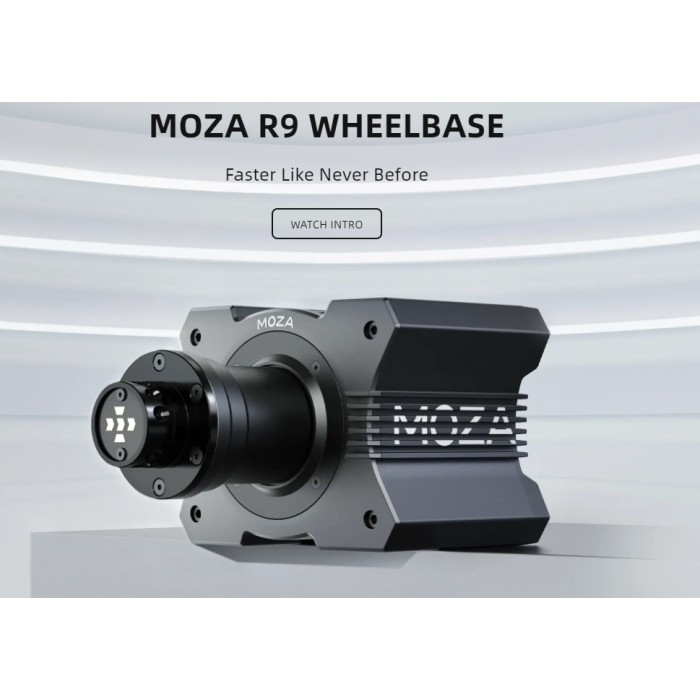 [VERSION 3] MOZA RACING R9 V2 DIRECT DRIVE (9NM) BASE COMPLETE ECO SYSTEM CS GS FSR RSV2 ...