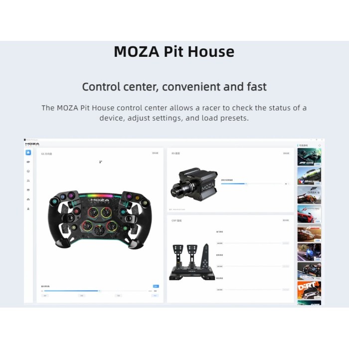 [VERSION 3] MOZA RACING R9 V2 DIRECT DRIVE (9NM) BASE COMPLETE ECO ...
