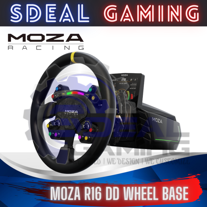 MOZA RACING R16 DIRECT DRIVE WHEEL BASE
