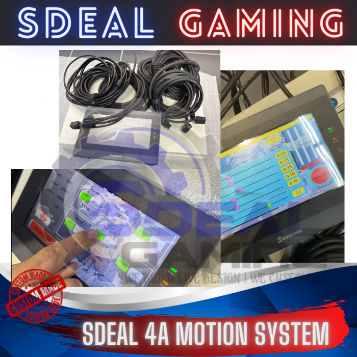 SDEAL IN HOUSE CUSTOM 4 ACTUATORS MOTION / 7 ACTUATOR MOTION
