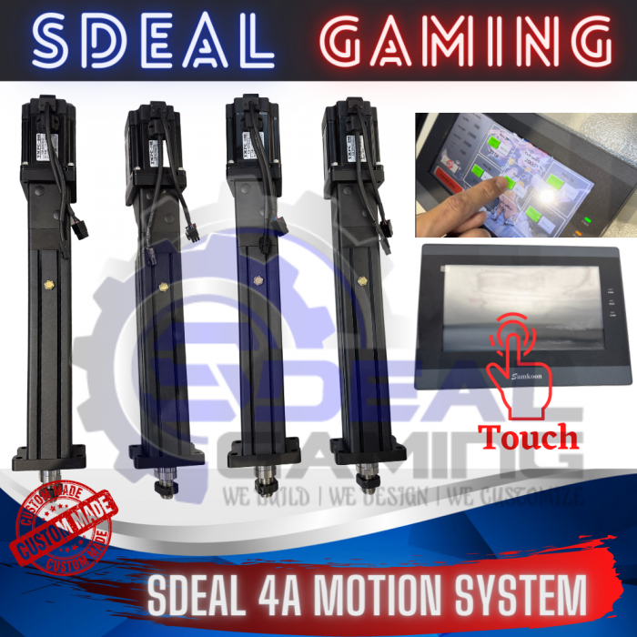 SDEAL IN HOUSE CUSTOM 4 ACTUATORS MOTION / 7 ACTUATOR MOTION