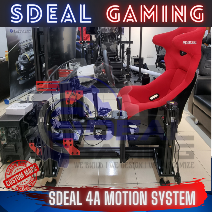 SDEAL IN HOUSE CUSTOM 4 ACTUATORS MOTION / 7 ACTUATOR MOTION
