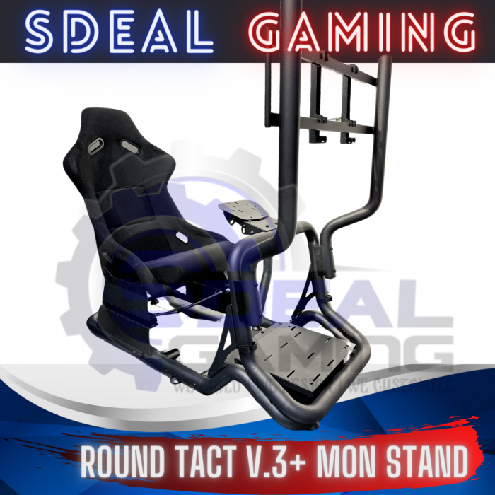 RACING SIMULATOR ROUND TACT V3 COCKPITS (TUBE METAL)