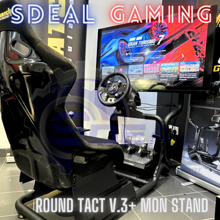 RACING SIMULATOR ROUND TACT V3 COCKPITS (TUBE METAL)