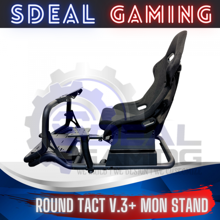 RACING SIMULATOR ROUND TACT V3 COCKPITS (TUBE METAL)