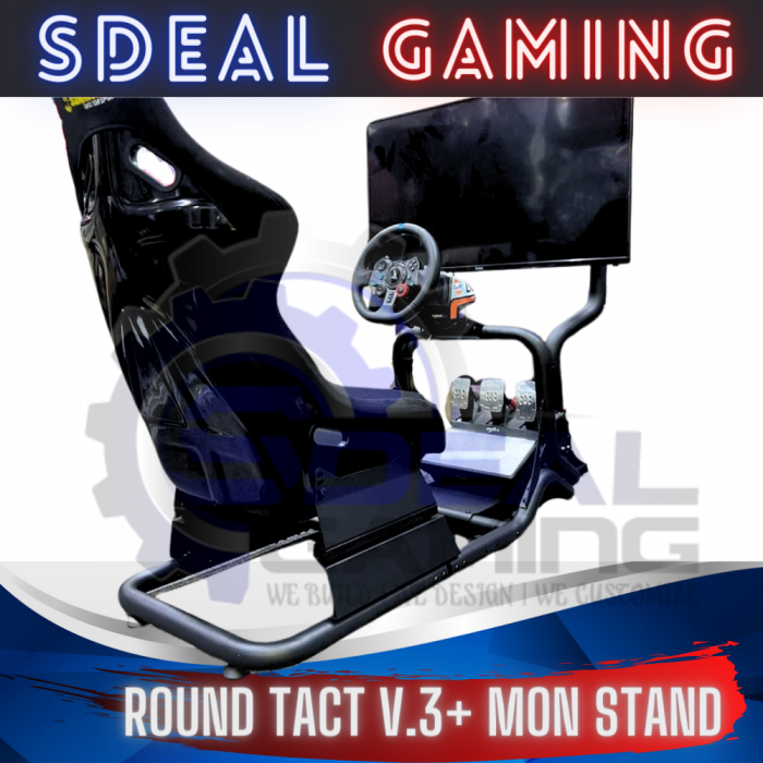 RACING SIMULATOR ROUND TACT V3 COCKPITS (TUBE METAL)