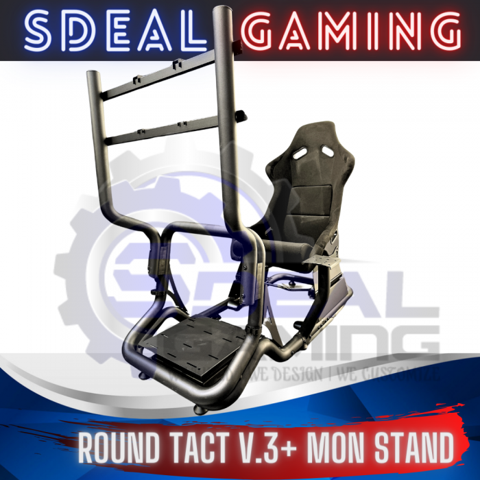 RACING SIMULATOR ROUND TACT V3 COCKPITS (TUBE METAL)