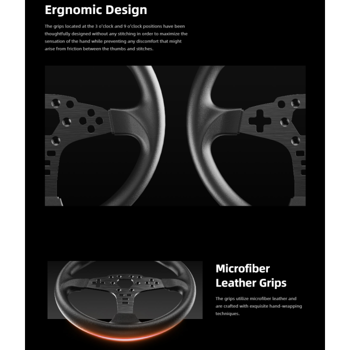 MOZA RACING MOD F1 FORMULA WHEEL OR 12 INCH ROUND WHEEL (R5 USE ONLY ...