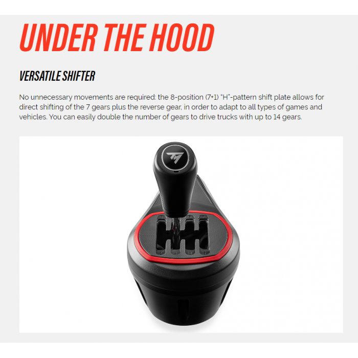 THRUSMASTER TH8S SHIFTER ADD ON