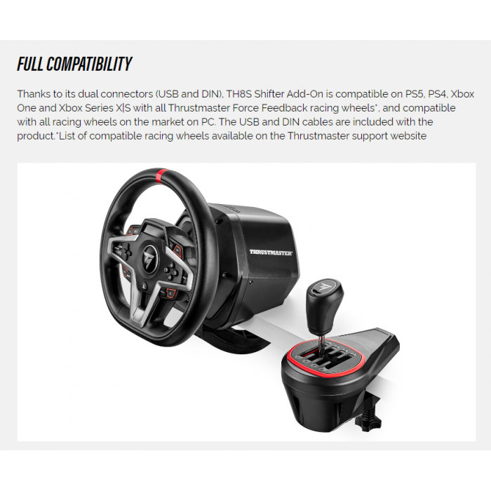 THRUSMASTER TH8S SHIFTER ADD ON