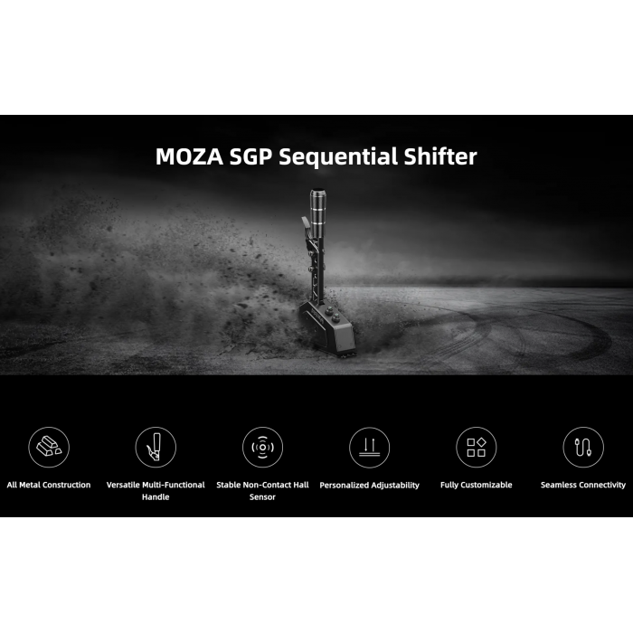 MOZA SGP SEQUENTIAL SHIFTER +- Shifter