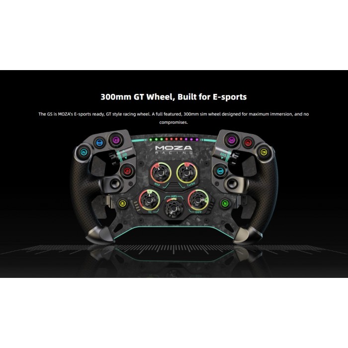 MOZA RACING GS GT WHEEL 300MM WHEEL