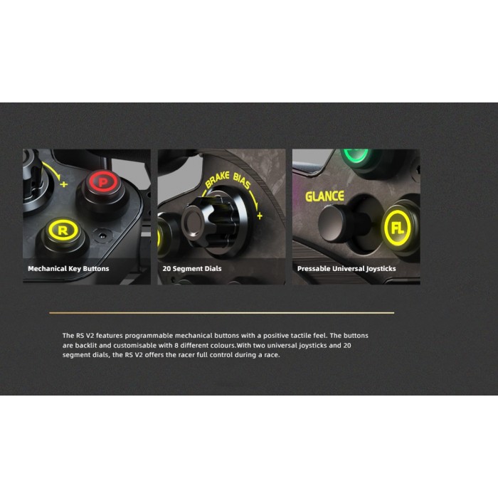 MOZA RACING RSV2 13" INCH ROUND WHEEL