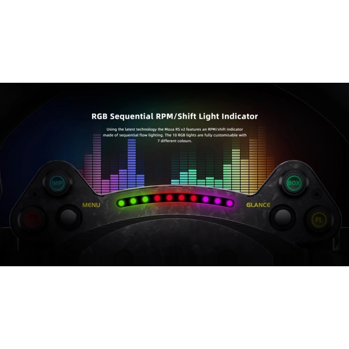 MOZA RACING RSV2 13" INCH ROUND WHEEL