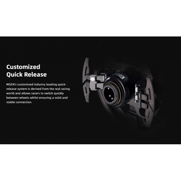 MOZA RACING RSV2 13" INCH ROUND WHEEL