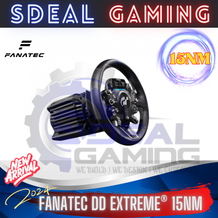 FANATEC GRAN TURISMO® DD EXTREME (15NM) WHEEL BASE + STEERING BUNDLE