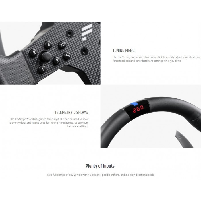 FANATEC CSL P1 VERSION 2 STEERING WHEEL 300MM (QR1)