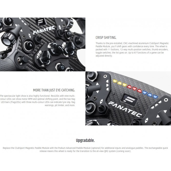 FANATEC FORMULA V2.5 F1 WHEEL