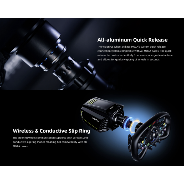 MOZA VISION GS RACING WHEEL