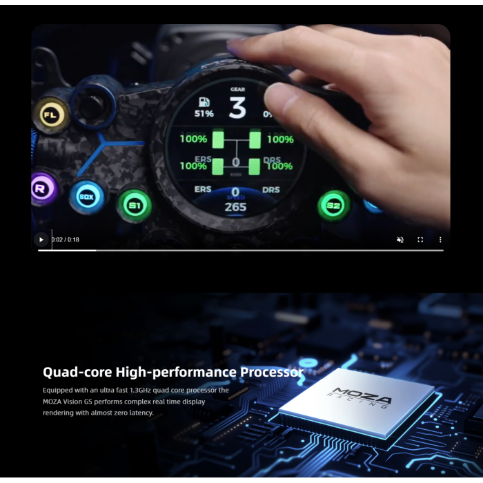 MOZA VISION GS RACING WHEEL