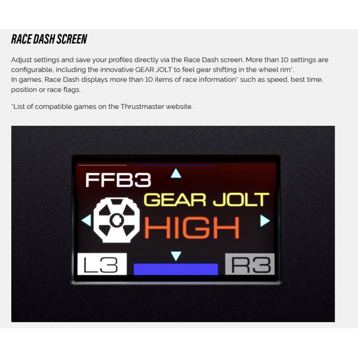 [READY STOCK] THRUSTMASTER T598 DIRECT AXIAL DRIVE DD STEERING WHEEL