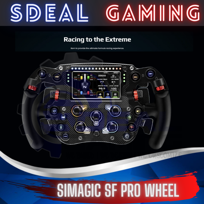 SIMAGIC FX PRO FORMULA FULL CARBON FIBER WHEEL