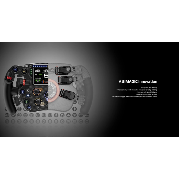 SIMAGIC FX PRO FORMULA FULL CARBON FIBER WHEEL