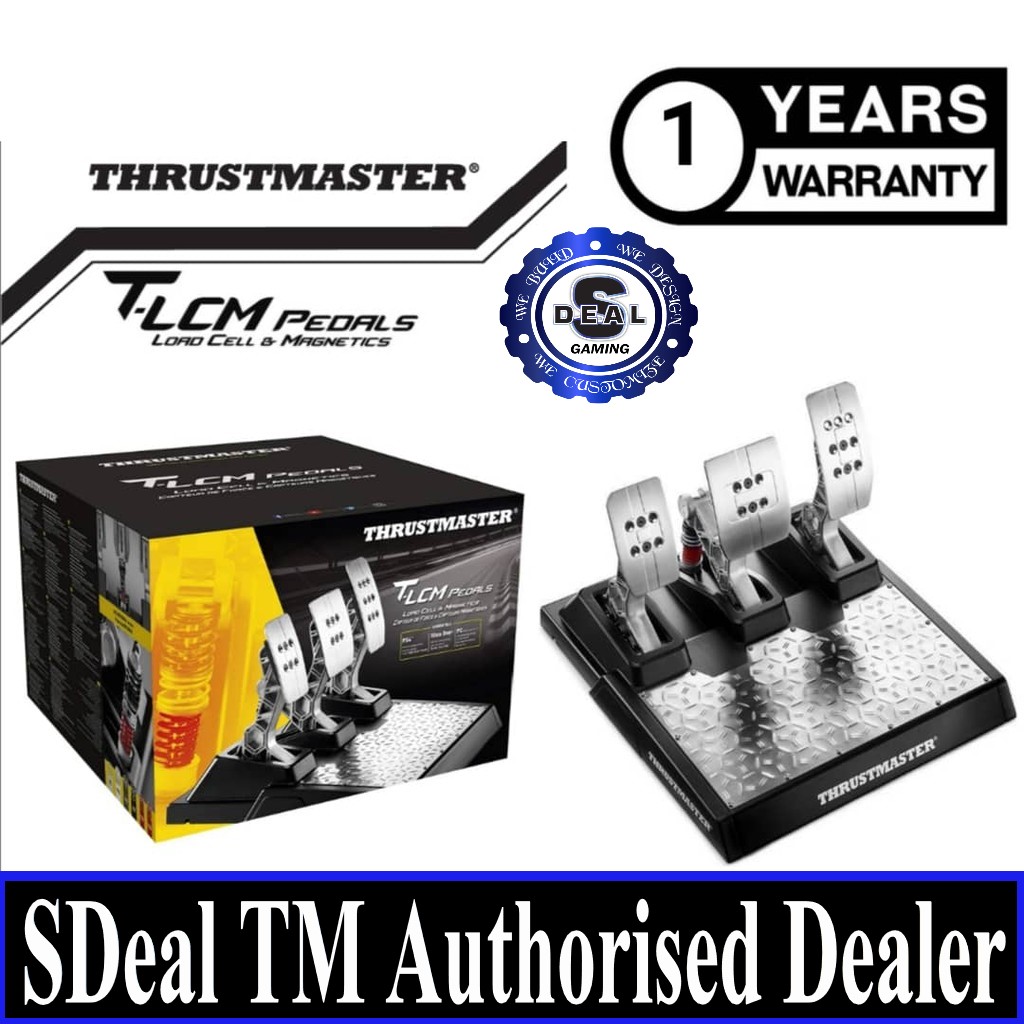 [MY WARRANTY 1 YEAR] THRUSTMASTER TLCM Pro Pedals For PS4 PS5 PC