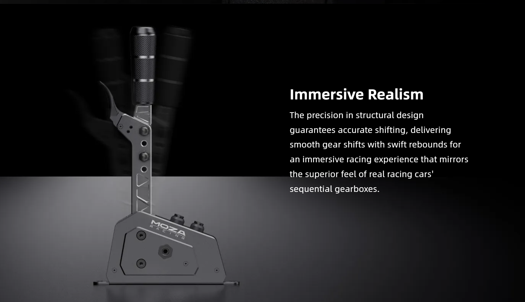 MOZA SGP SEQUENTIAL SHIFTER +- Shifter