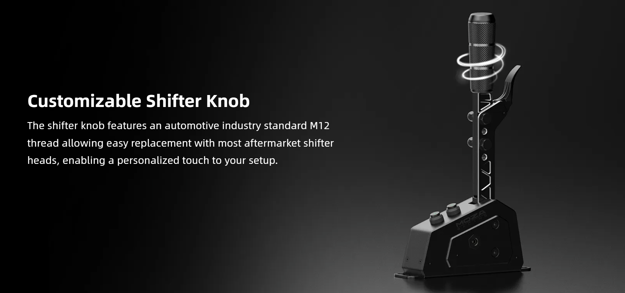 MOZA SGP SEQUENTIAL SHIFTER +- Shifter