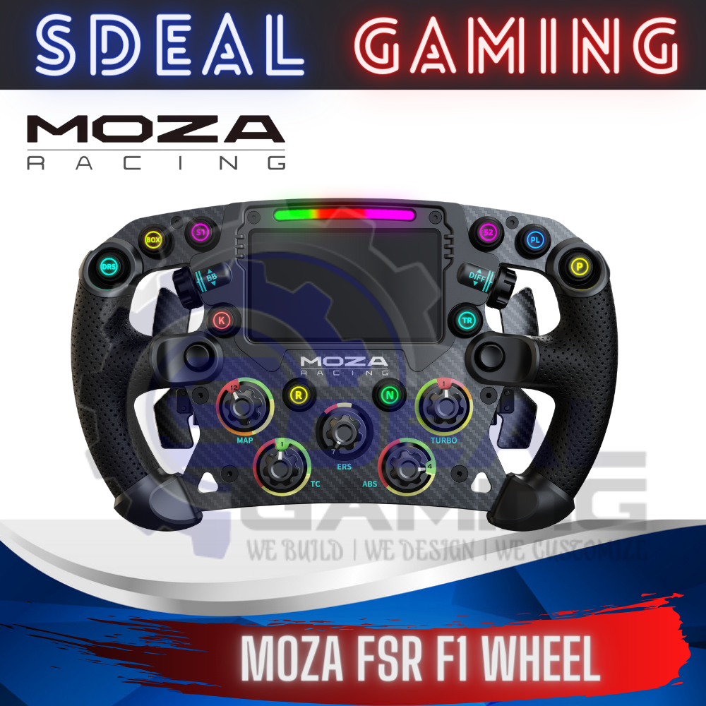MOZA RACING FSR FORMULA STEERING WHEEL