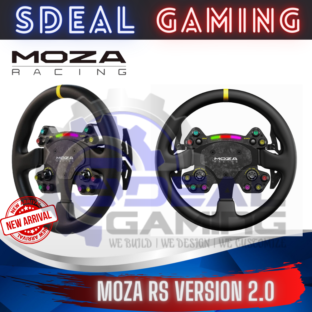 MOZA RACING RSV2 13" INCH ROUND WHEEL