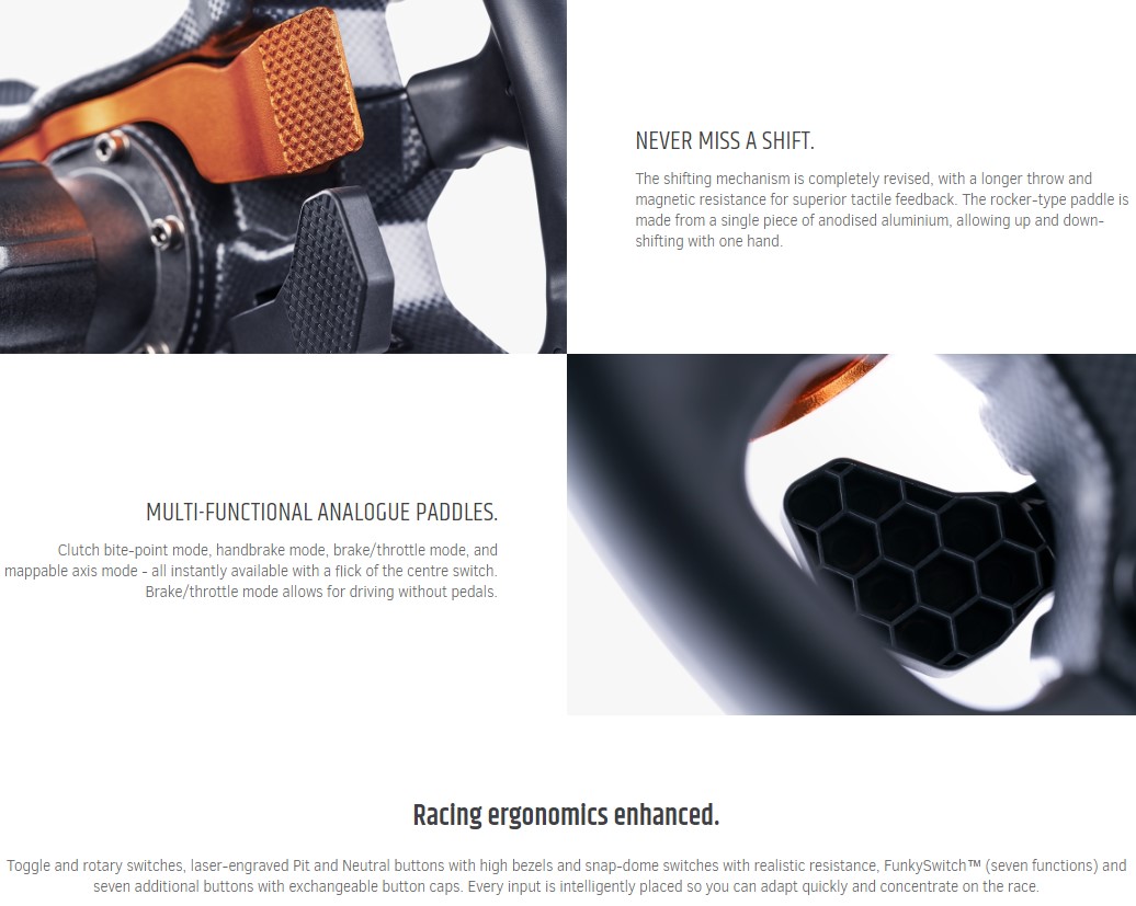 FANATEC MCLAREN GT3 V2 WHEEL